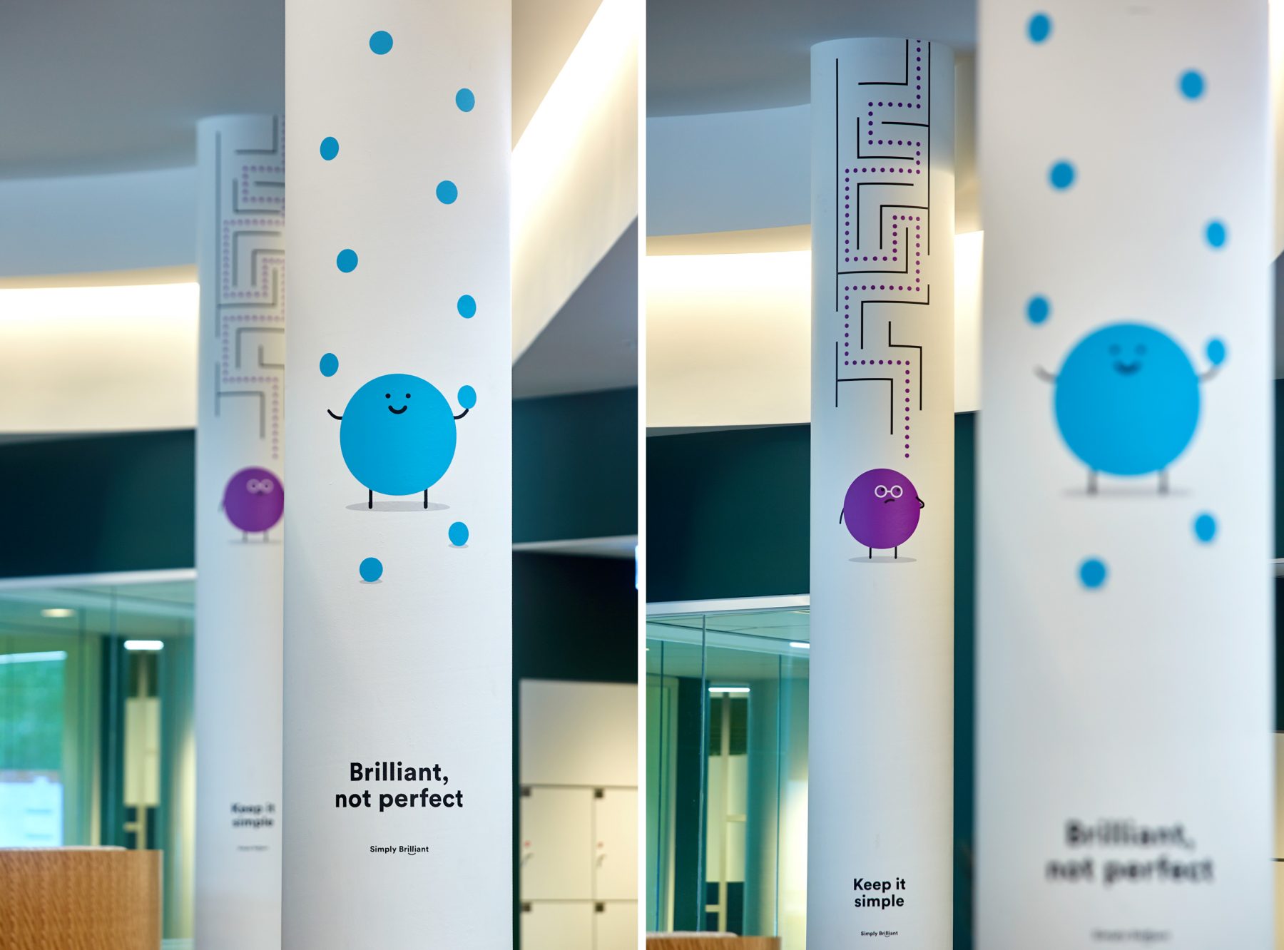 Simply Brilliant: Signage » Studio Binocular