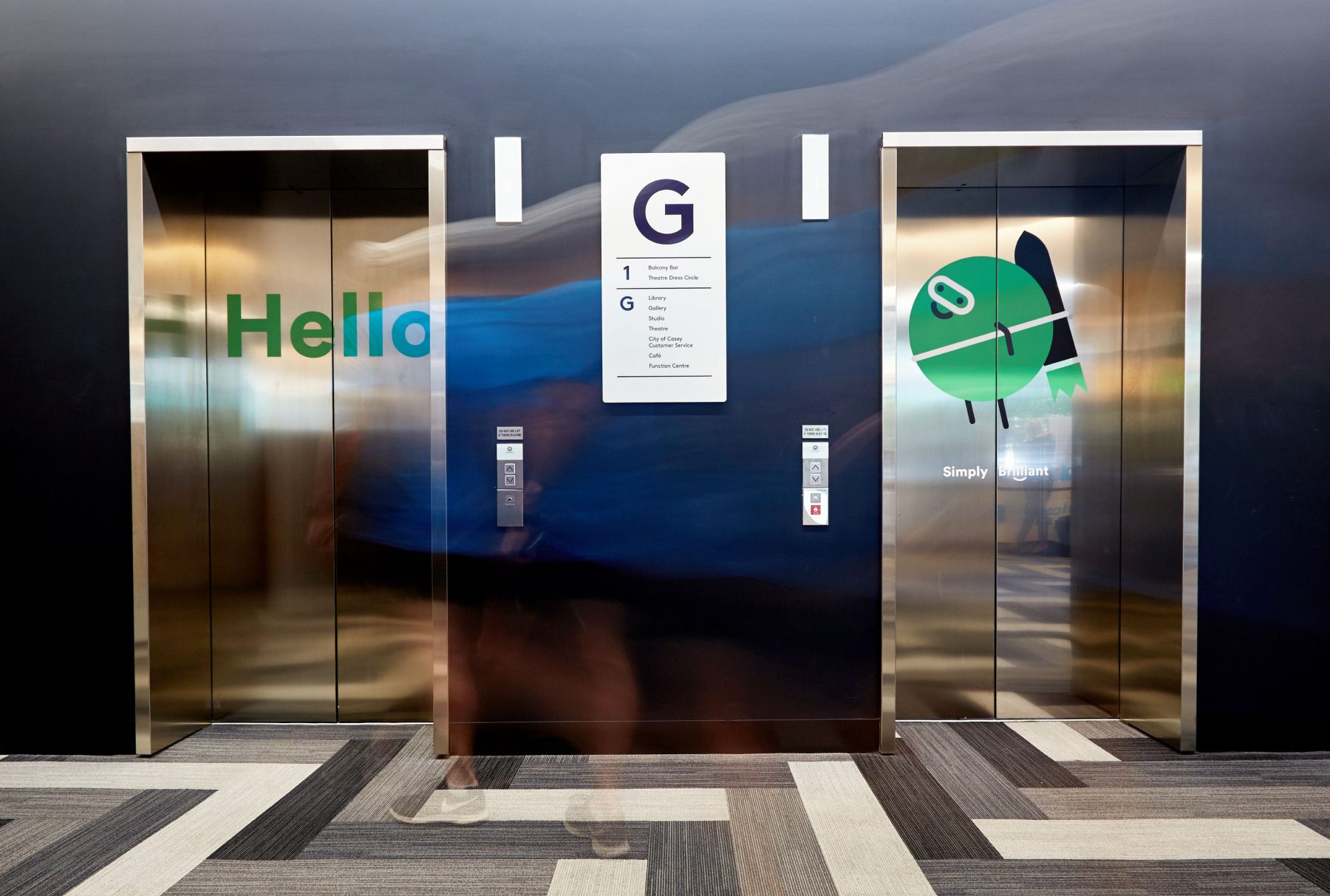 Simply Brilliant: Signage » Studio Binocular
