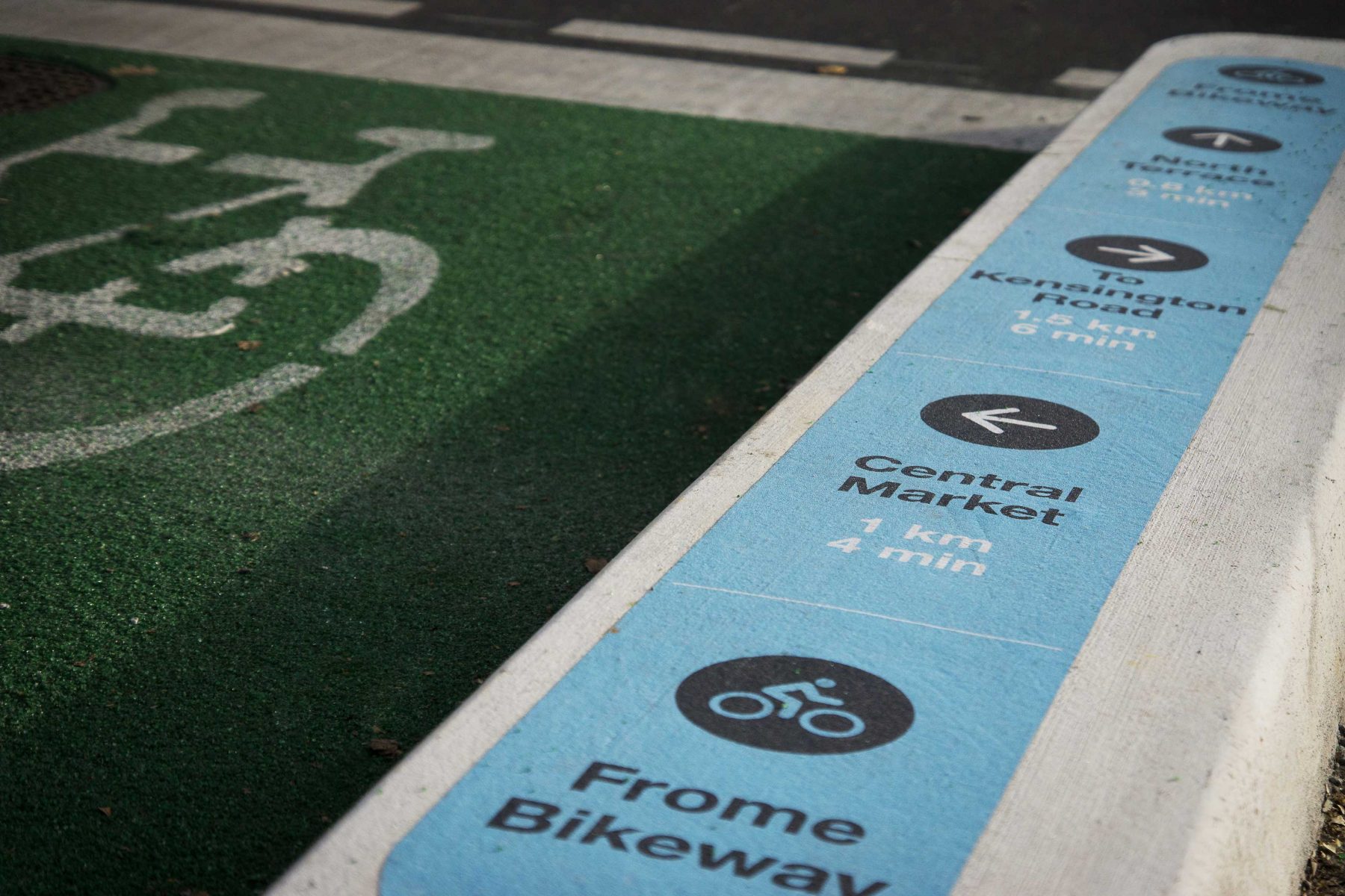 Adelaide City: Cycle Wayfinding » Studio Binocular